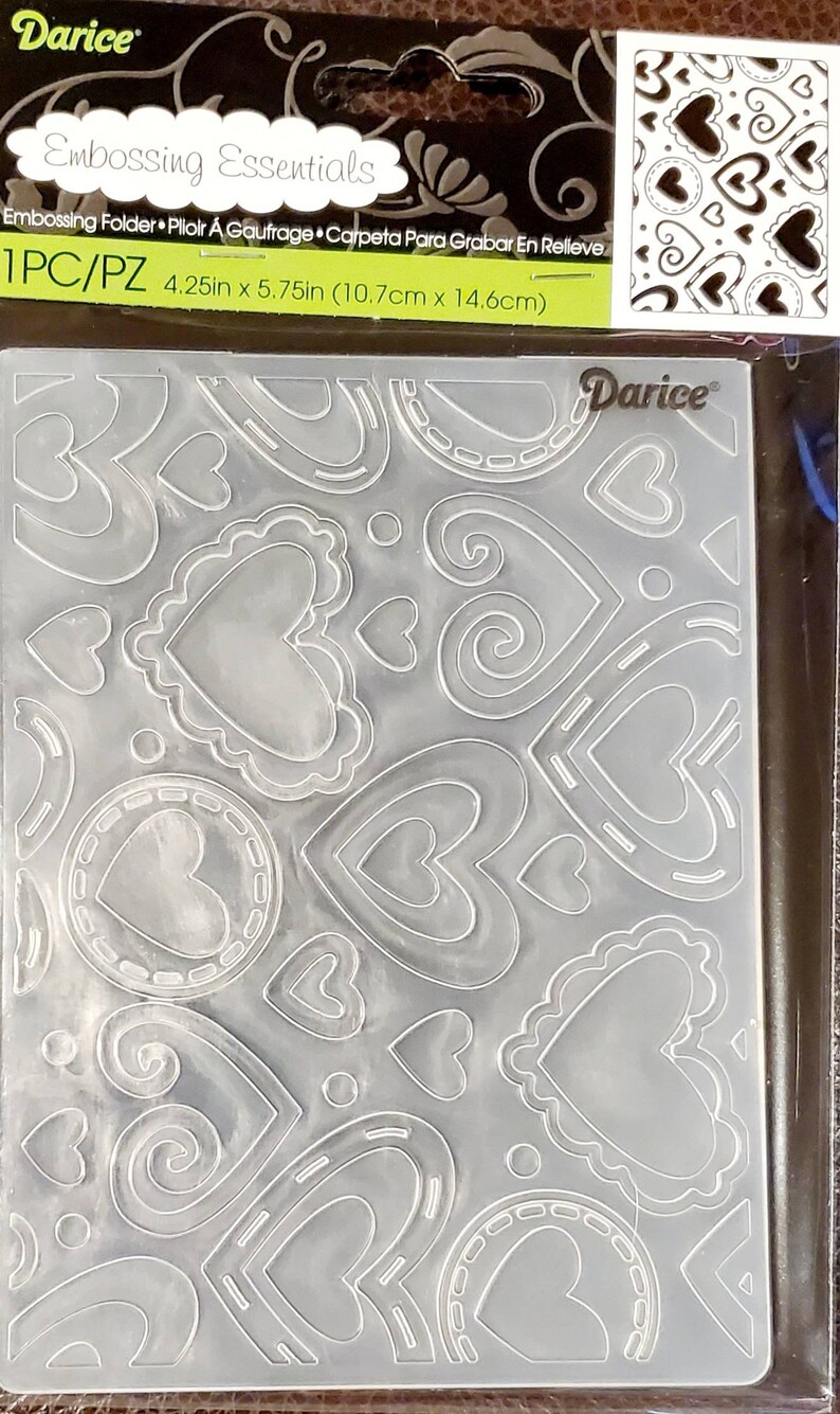 Darice Embossing Folders 4.25x5.75 Various - Etsy