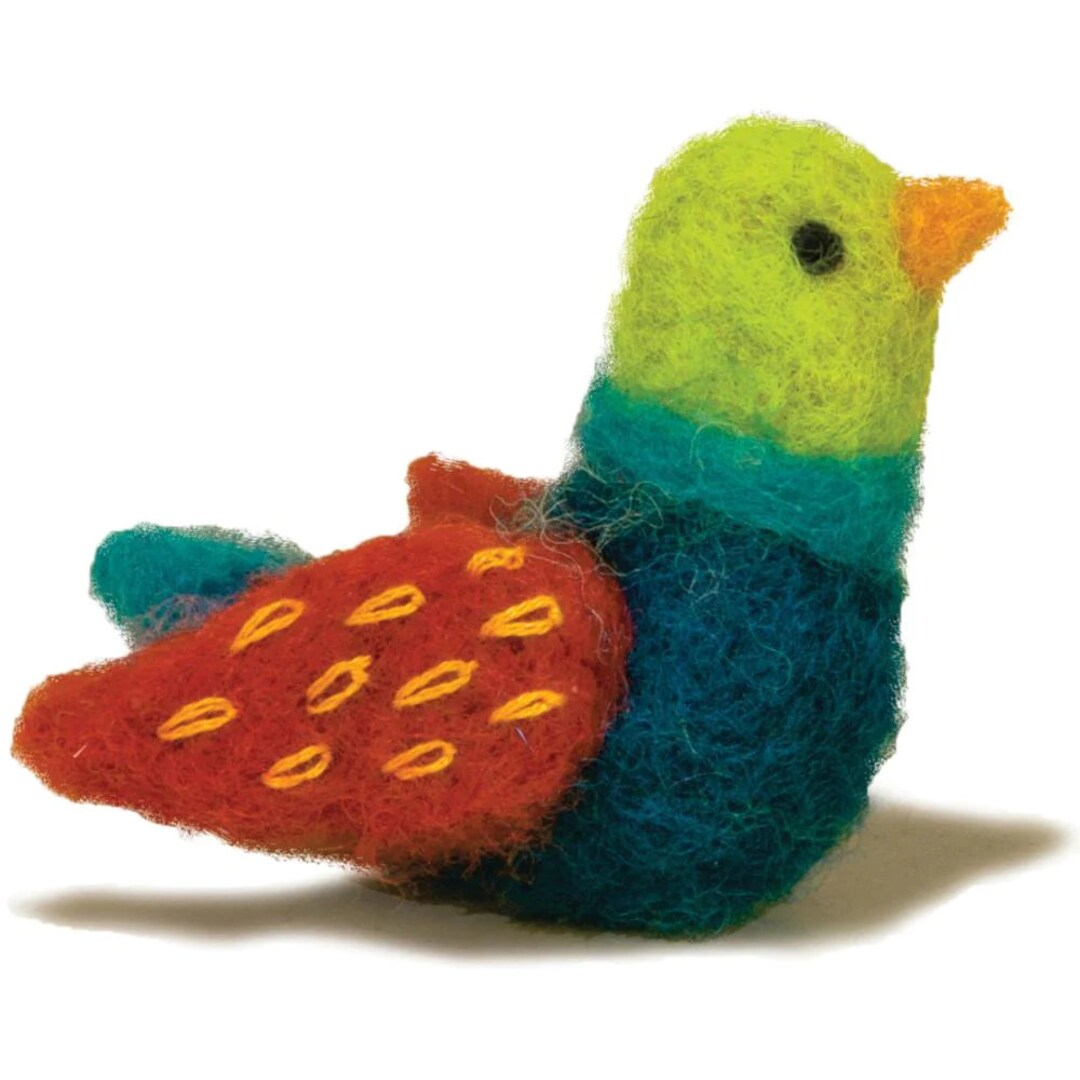 Bird Felt Animals Needle Felting Kit by Dimensions Felting Animal Kit ...