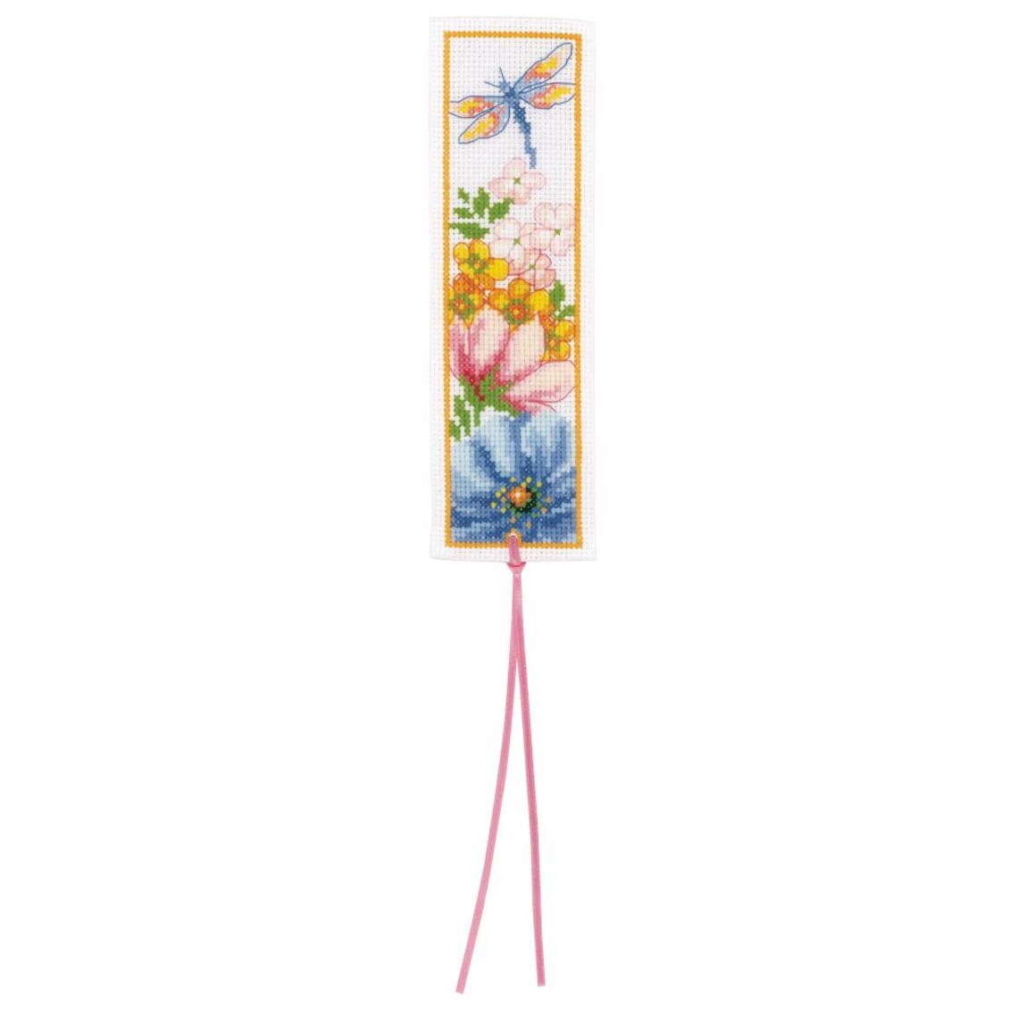 Vervaco Colorful Flowers Bookmarks Counted Cross Stitch Kit - Etsy