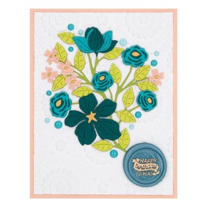 Mandala Blooms 3D Embossing Folder Spellbinders Balloon Folder ...
