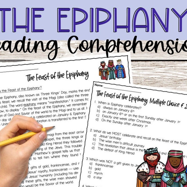 Catholic Reading Comprehension Bundle Epiphany, St. Valentine's Day ...