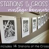 Stations of the Cross Stained Glass Posters: Lent and Holy Week ...