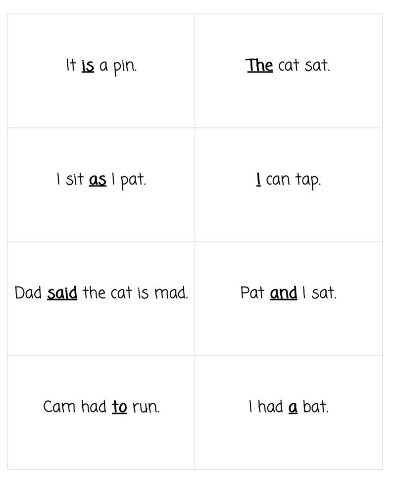 Irregular Heart Word Cards: Kindergarten | Created to Align to UFLI ...