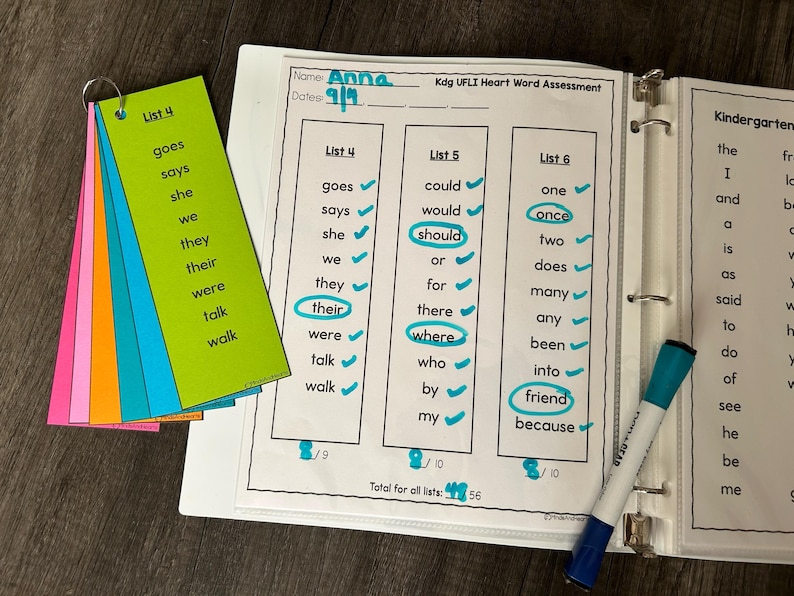 Irregular Heart Word Assessment: Grades 1-2 | Created to Align With ...