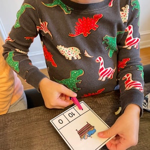 Nativity Count and Clip - Christmas and Advent Centers Task Cards | - Etsy