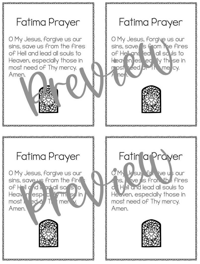 PRINTABLE Catholic Prayer Flip Ring | Digital File | Flash Card Ring ...