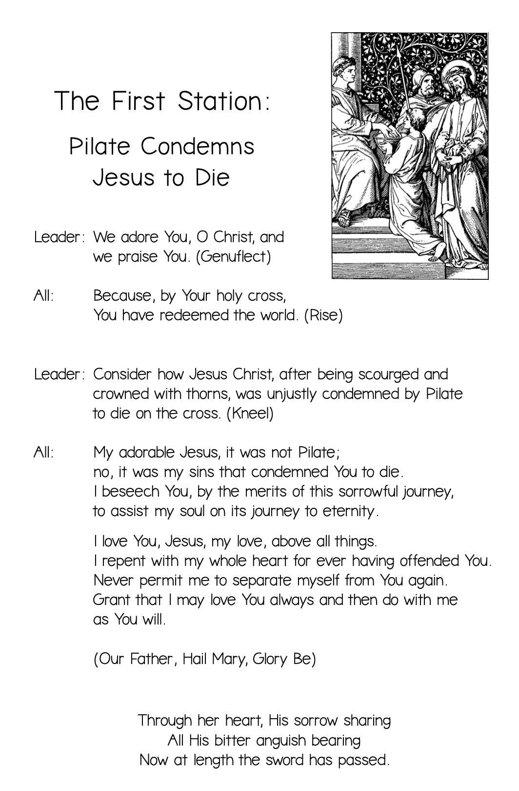 Stations of the Cross Prayer Book: Lent, Holy Week, Good Friday ...