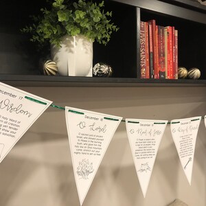 O Antiphons Advent Banners - Catholic Christmas Art - Jesse Tree - O ...