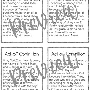 PRINTABLE Catholic Prayer Flip Ring | Digital File | Flash Card Ring ...