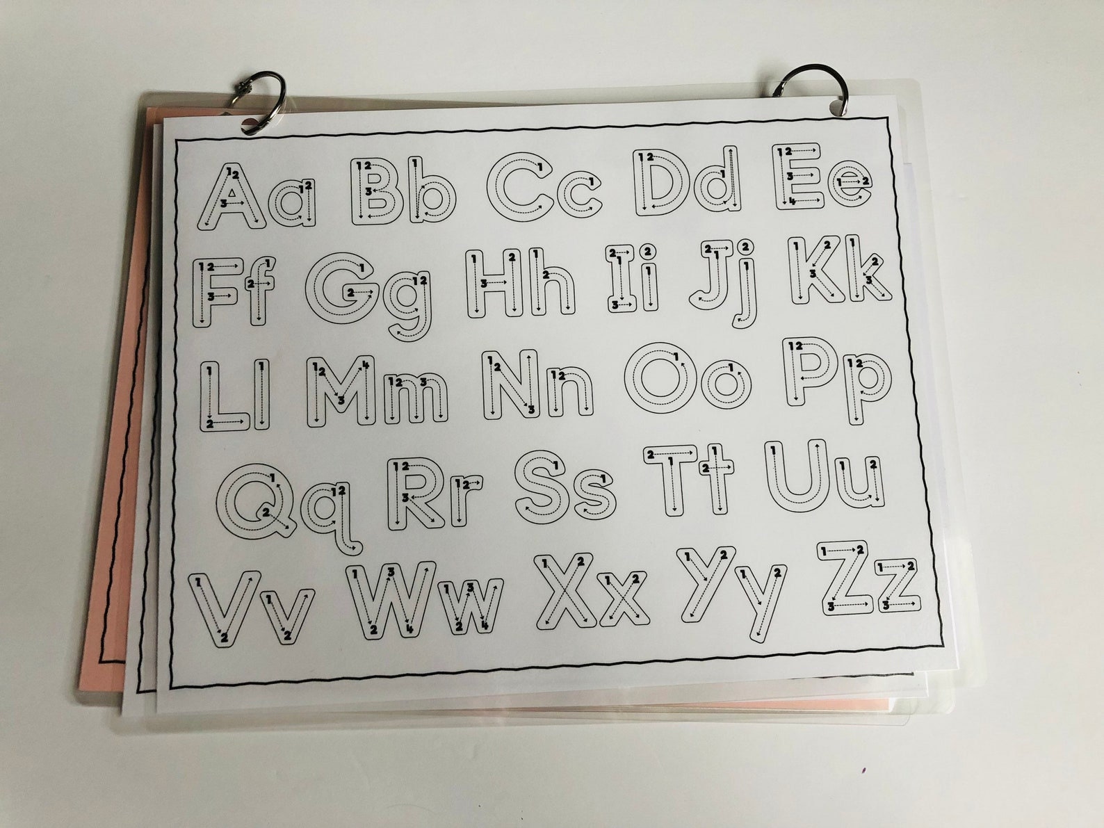 Letter and Number Formation Tracing Sheets Handwriting - Etsy