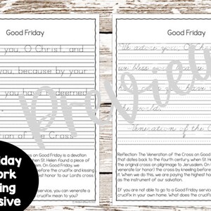 Stations of the Cross Vintage Posters | Lent Banner or Garland ...