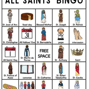 Catholic Bingo Bundle - Printable: Valentine's Day | Lent & Holy Week ...