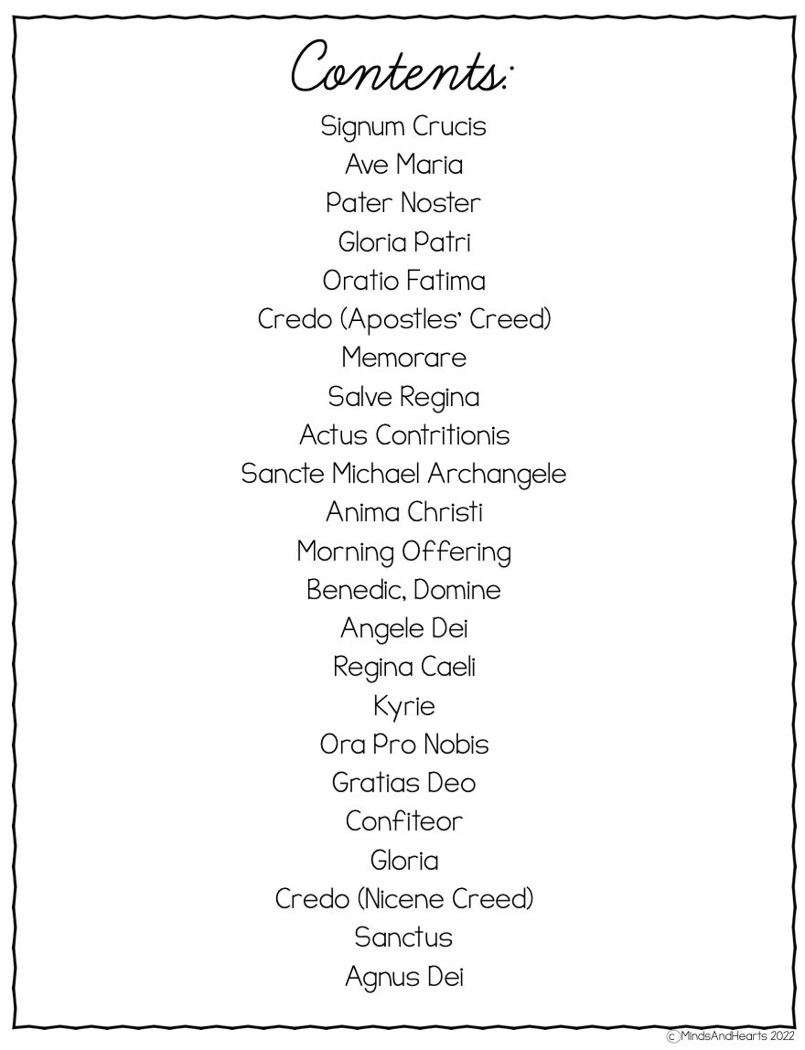 Latin Catholic Prayer Copywork Printing Handwriting Practice - Etsy