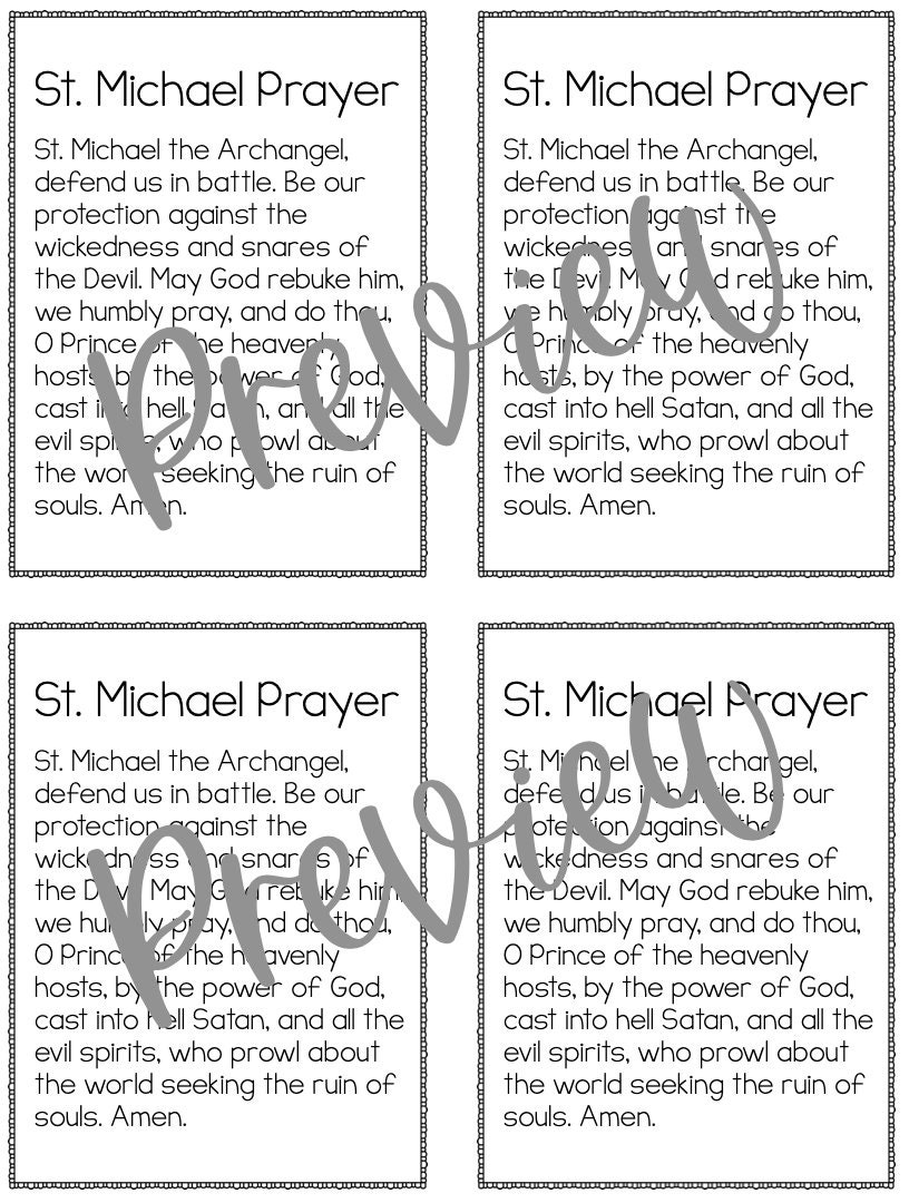 PRINTABLE Catholic Prayer Flip Ring | Digital File | Flash Card Ring ...