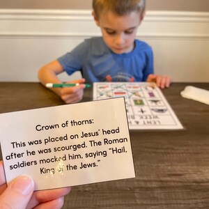 Lent Bingo Game - Ash Wednesday, Holy Week, Easter Activity | Religious ...