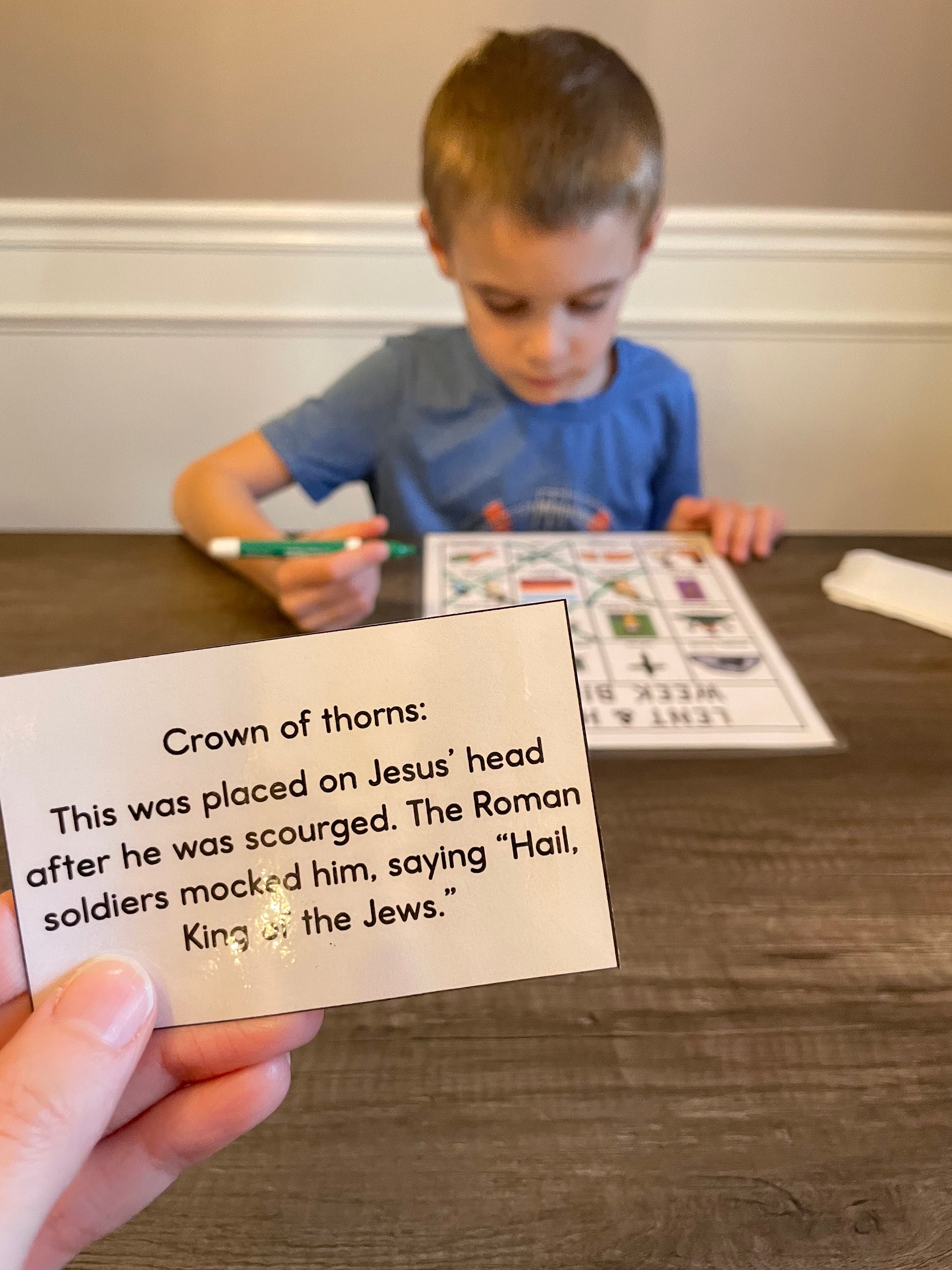 Lent Bingo Game Ash Wednesday Holy Week Easter Activity - Etsy