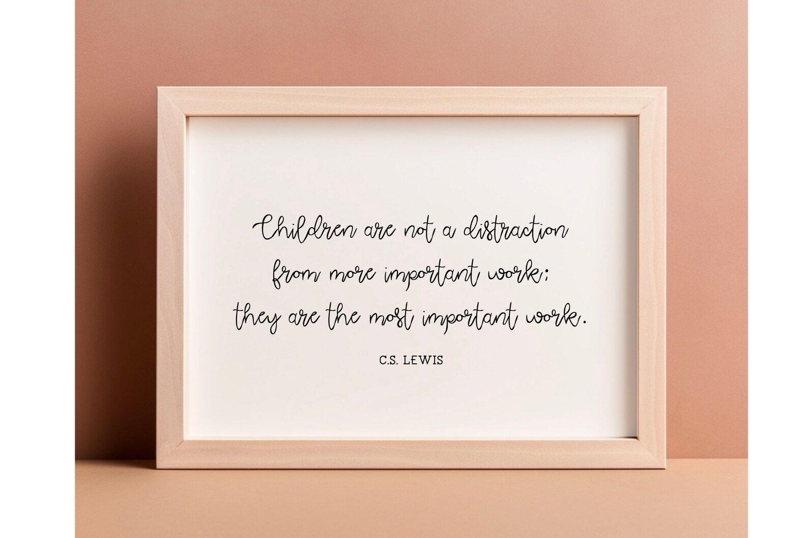 Children Are Not a Distraction - They Are the Most Important Work | CS ...