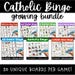 Catholic Mass Bingo Religious Education Game Church Objects First ...