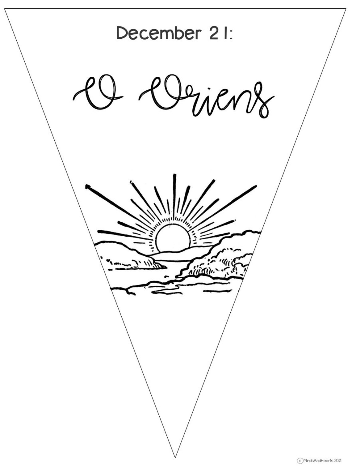 O Antiphons Advent Decor: Posters and Banners Catholic - Etsy