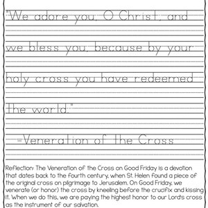 Stations of the Cross Vintage Posters Lent Banner Catholic | Etsy