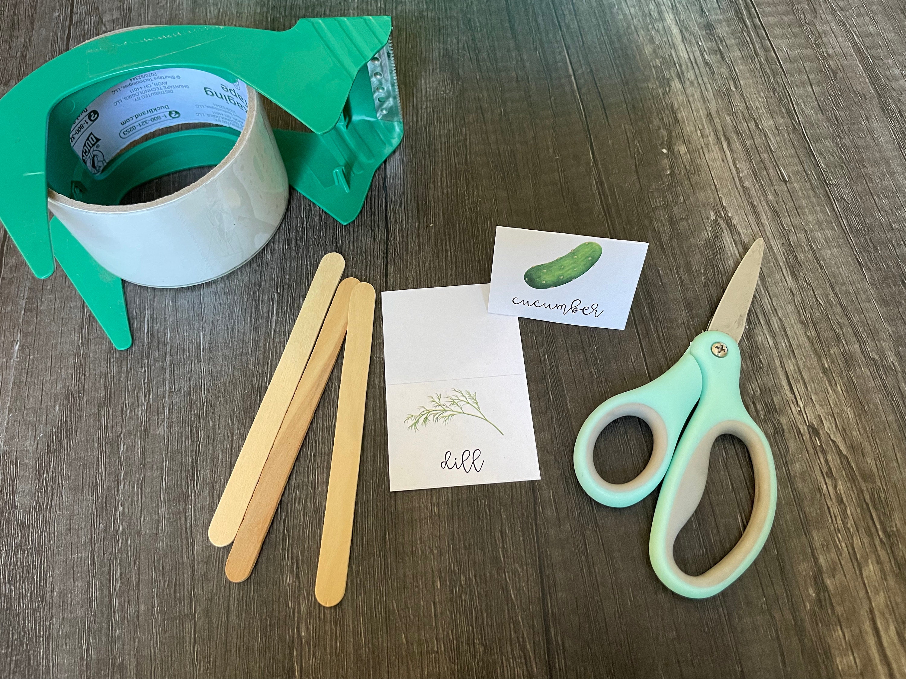 Garden Labels: Vegetable and Fruits | Printable Seed Tags | DIY Seed ...