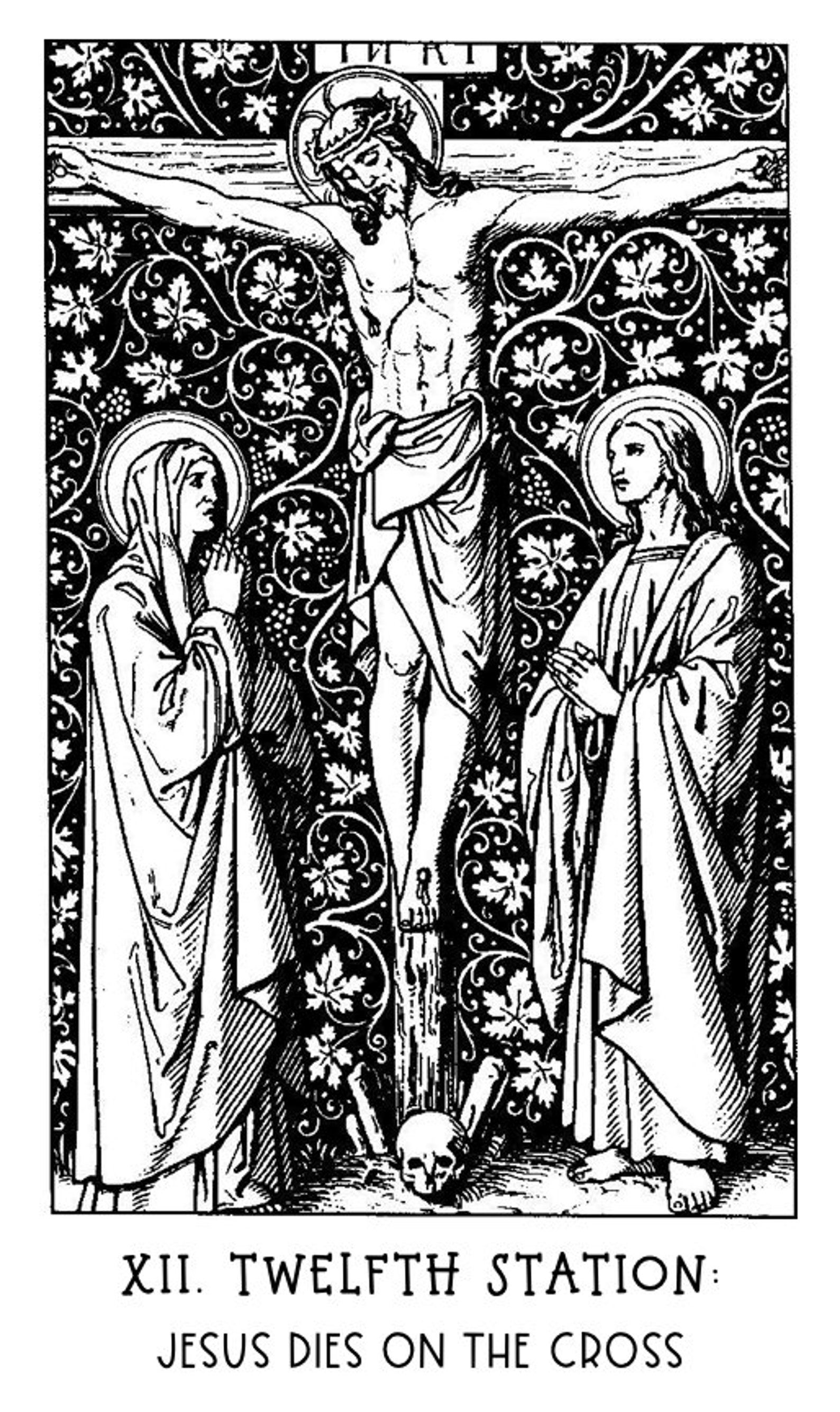 Stations of the Cross Vintage Posters Lent Banner Catholic | Etsy