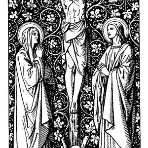 Stations of the Cross Vintage Posters | Lent Banner or Garland ...