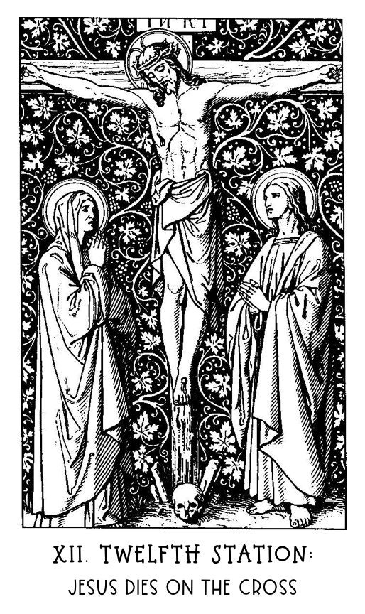 Stations of the Cross Vintage Posters Lent Banner Catholic - Etsy