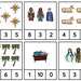Nativity Count and Clip - Christmas and Advent Centers Task Cards | - Etsy