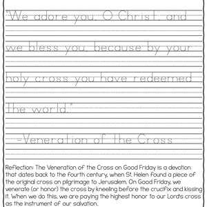 Stations of the Cross Vintage Posters | Lent Banner or Garland ...