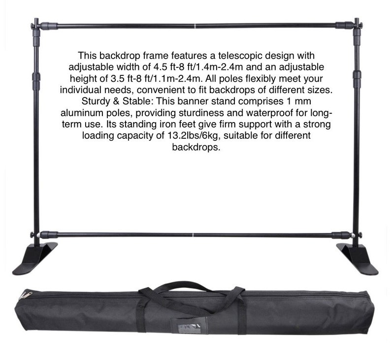 Telescopic Backdrop Frame - Etsy