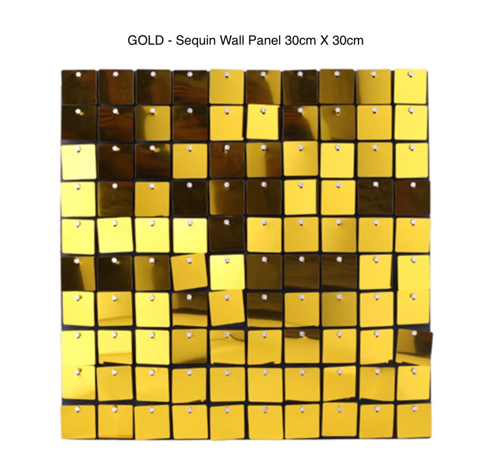 Gold Sequin Wall 7ft x 7ft 49 panels Only | Etsy