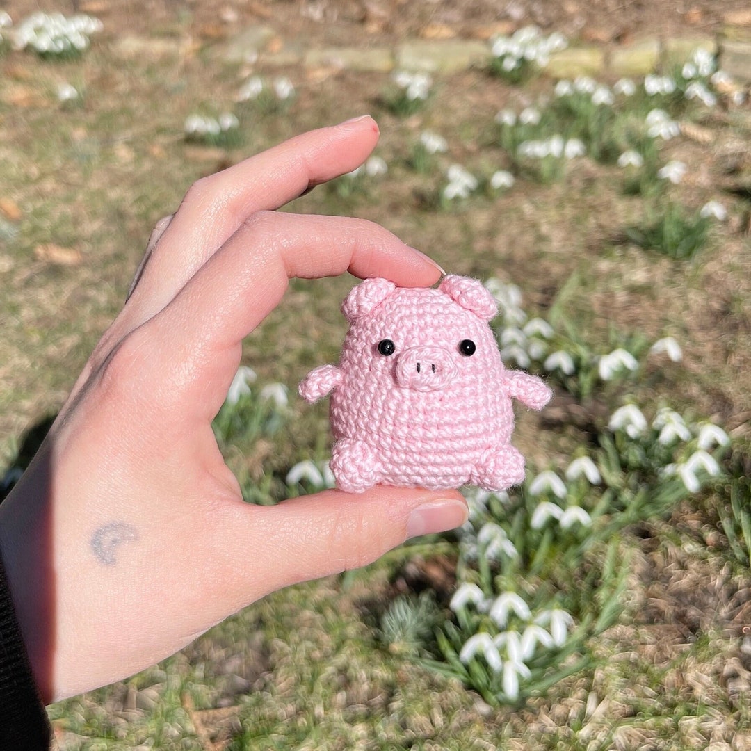 Tiny Piggy Crochet Pattern, Amigurumi, Pig, PDF Instant Download, DIY ...