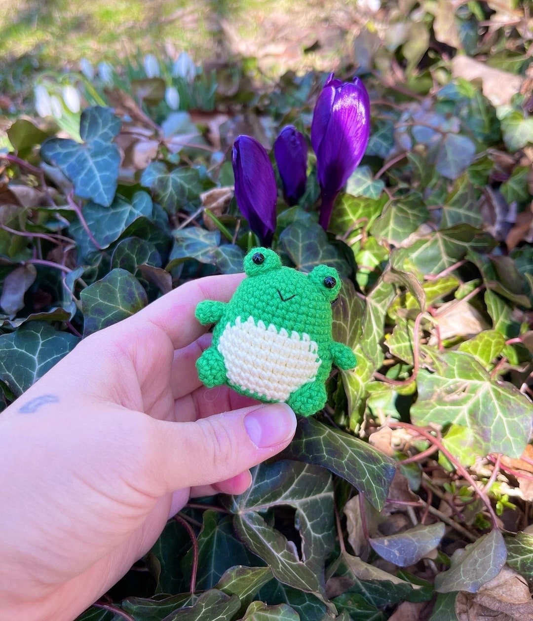 Tiny Frog Crochet Pattern, Amigurumi, Froffie, PDF Instant Download ...
