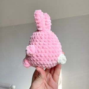 Low-sew Crochet Bunny Pattern, Amigurumi, Beginner-friendly, Easy ...