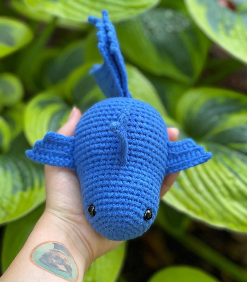 Fish Crochet Pattern, Amigurumi, PDF Instant Download, Beginner, Sea ...