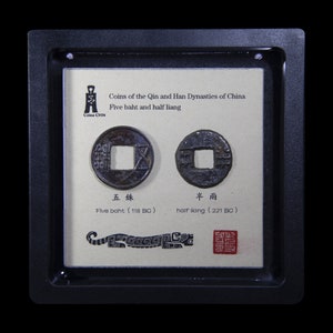 Wuzhu and Banliang Coins of Han Dynasty in Chinaprofessional - Etsy