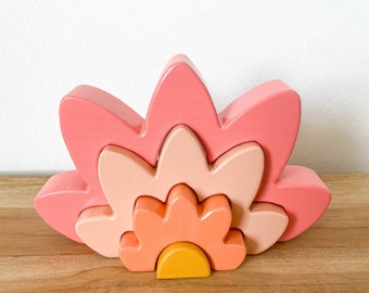 Wooden Stacking Toys - Etsy