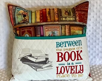 Book Pillow | Etsy