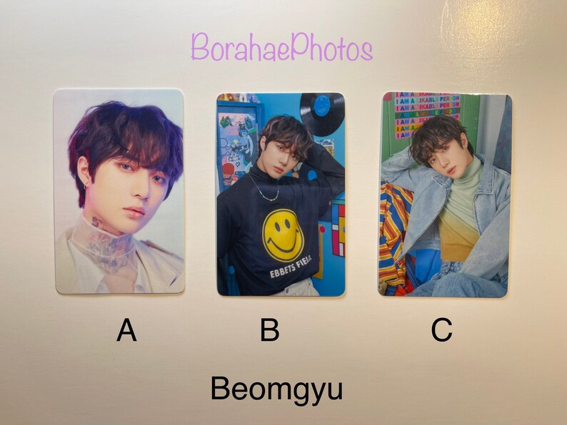 TXT Blue Hour Photocards Minisode1 Waterproof Laminated | Etsy