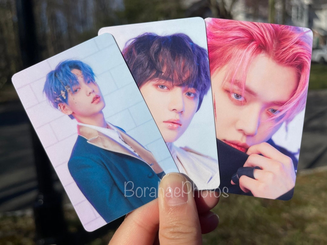 TXT Blue Hour Photocards Minisode1 Waterproof Laminated Soobin Yeonjun ...
