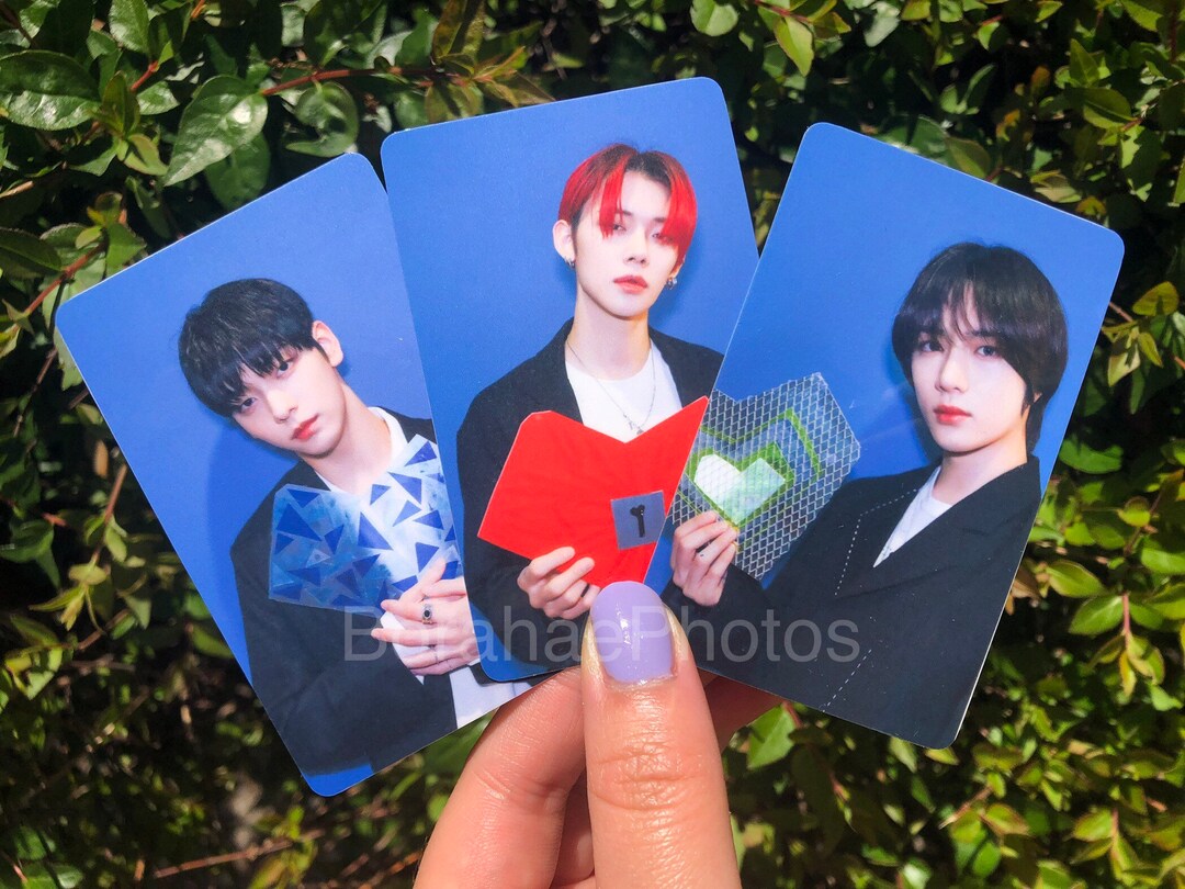 TXT FREEZE Photocards Heart of MOA Soobin Yeonjun - Etsy