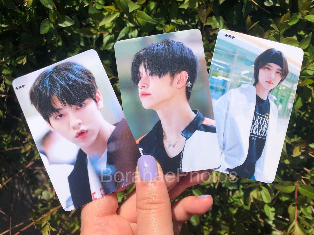 TXT FREEZE Photocards Concept Trailer Behind Waterproof Laminated ...