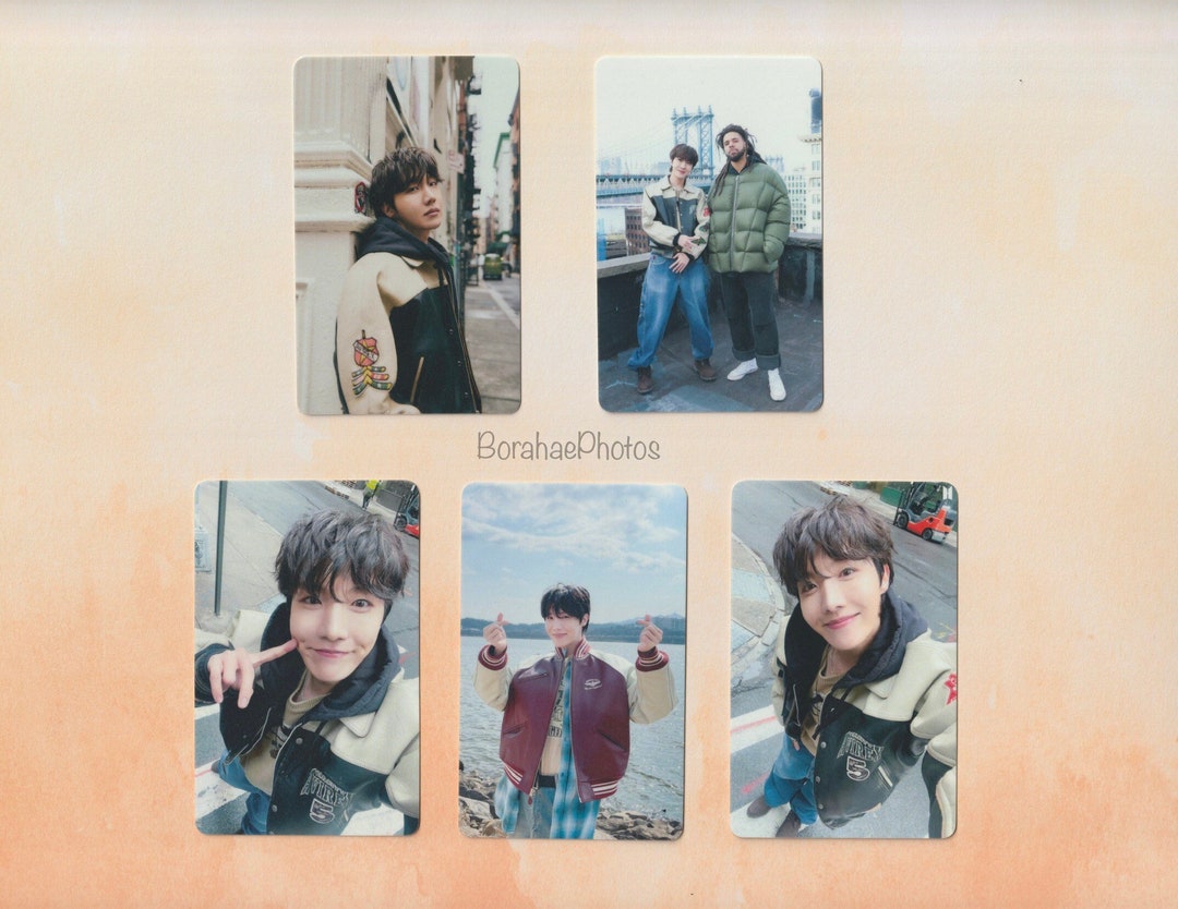 J-hope on the Street Photocards | Waterproof | Laminated | BTS - Etsy