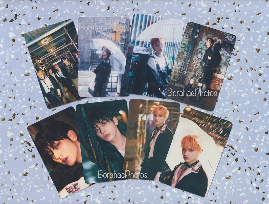 TXT 'reality' Photocards Freefall Soobin Yeonjun Beomgyu Taehyun ...
