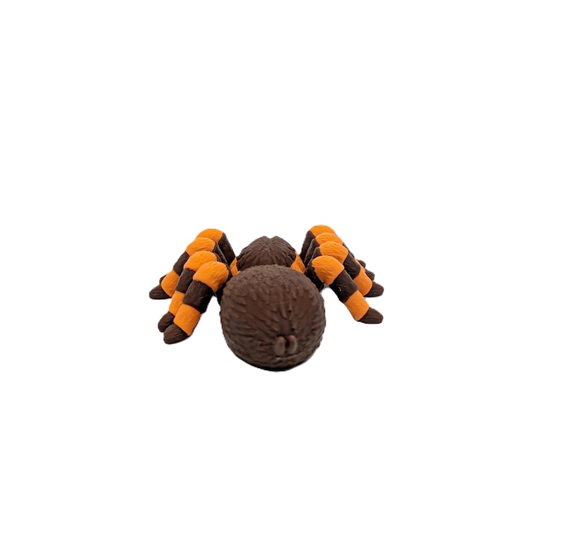 Realistic Articulated Tarantula Spider Toy – 3D Printed Fidget Figure ...