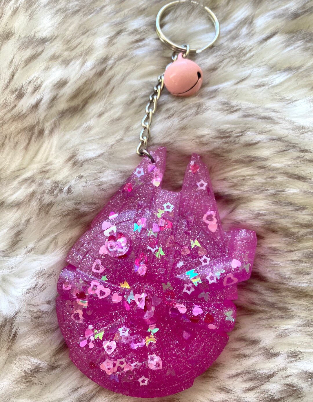 Kawaii Star Wars Millennium Falcon Key Chain - Etsy