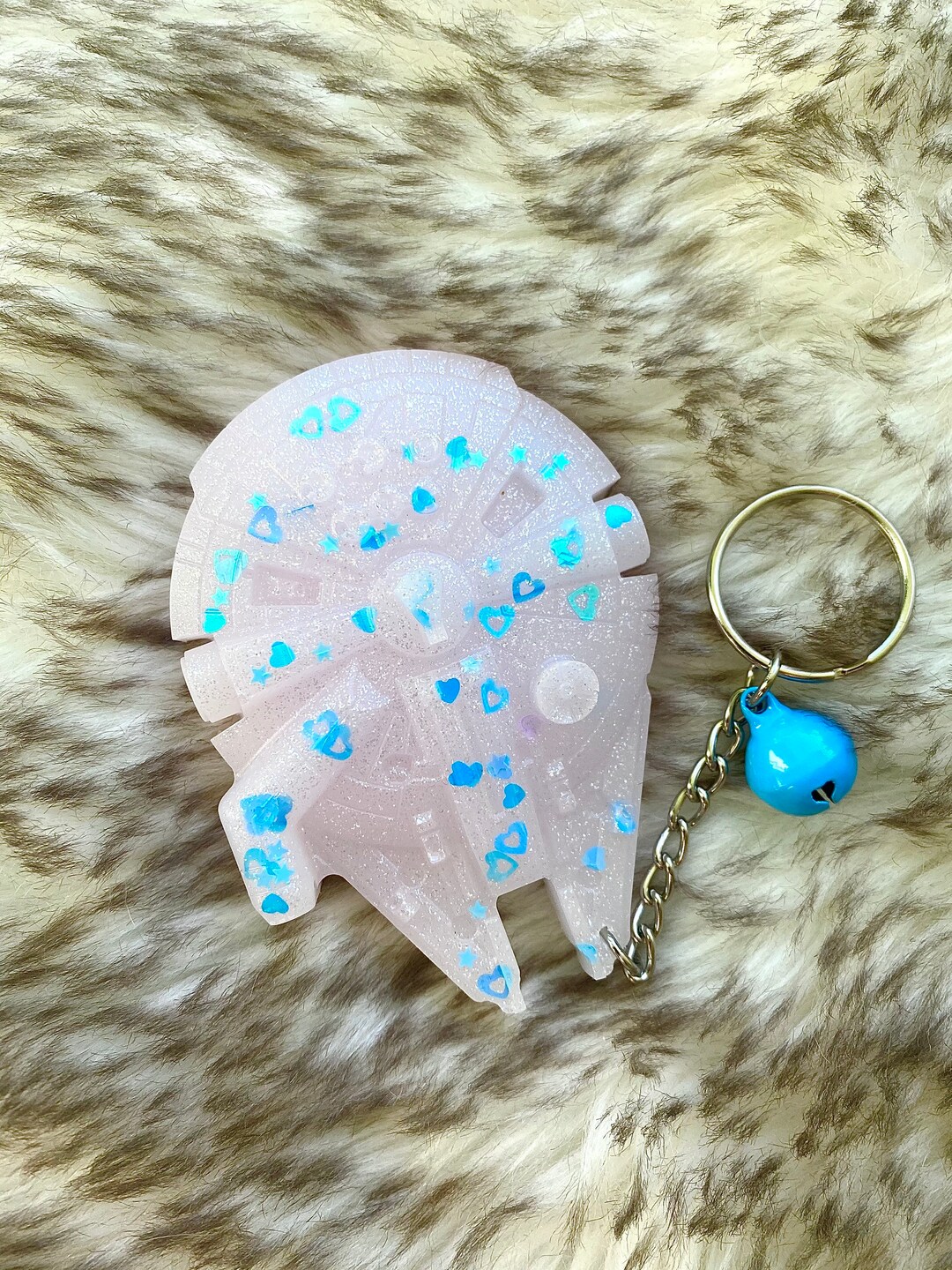 Kawaii Star Wars Millennium Falcon Key Chain - Etsy
