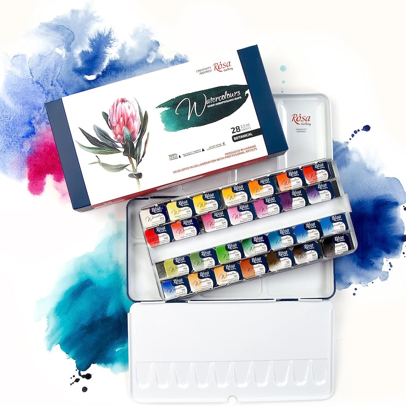 Watercolor Paint Set - Etsy