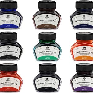 Octopus Document Ink Blue Bottle 30ml, Certified Fountain Pen Ink ...